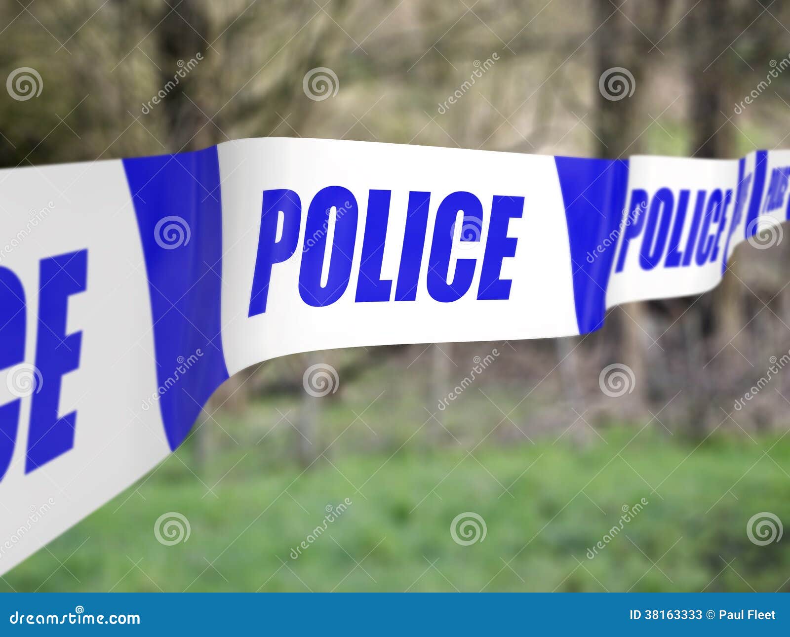 Police Cordon stock image. Image of restricted, warning - 38163333
