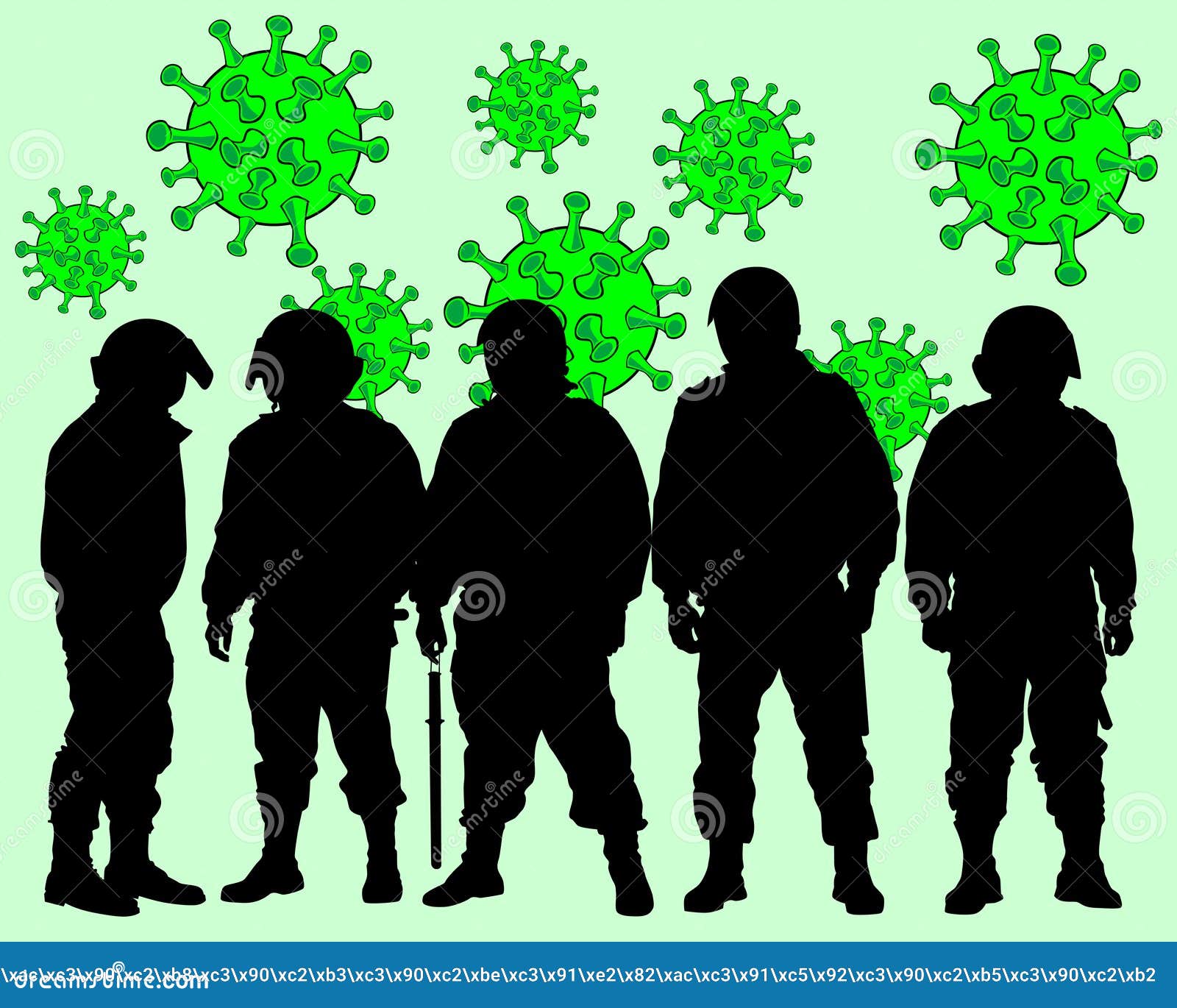 Army Asthma Inhaler In The Cartoon Shape | CartoonDealer.com #154846653