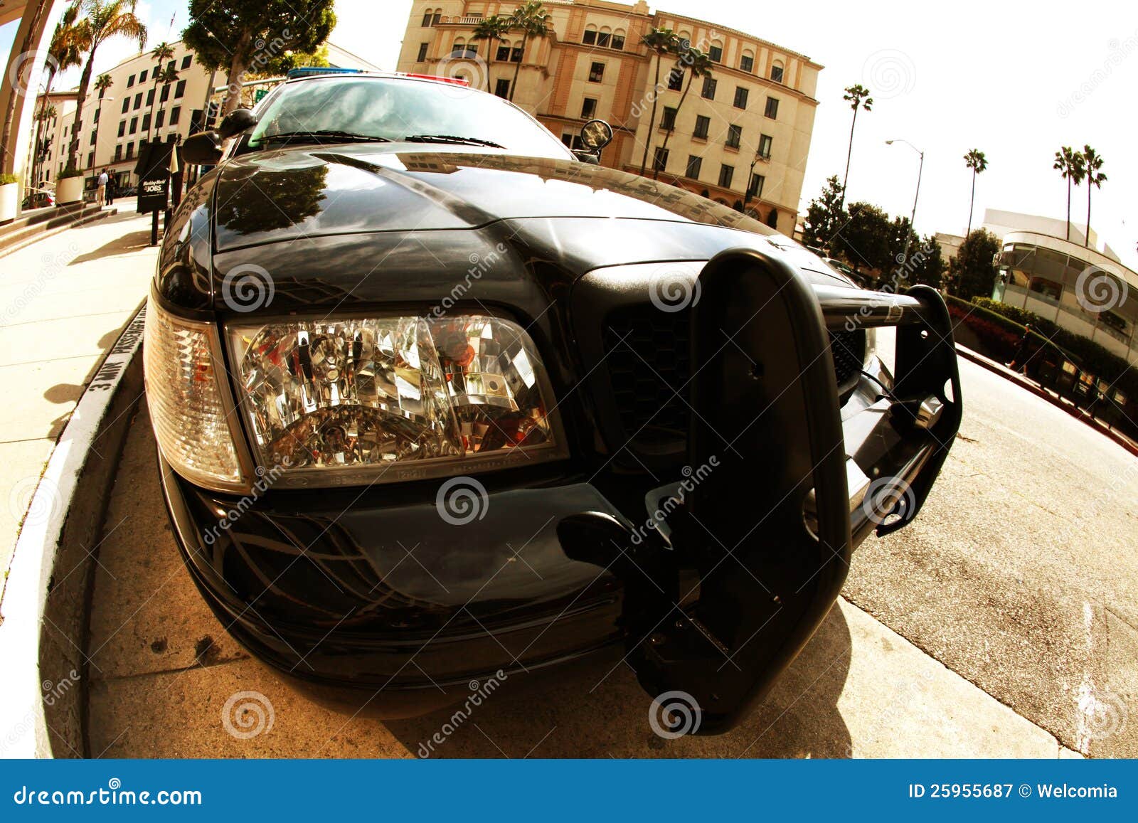 Police Cruiser stock image. Image of state, cops, beverly - 25955687
