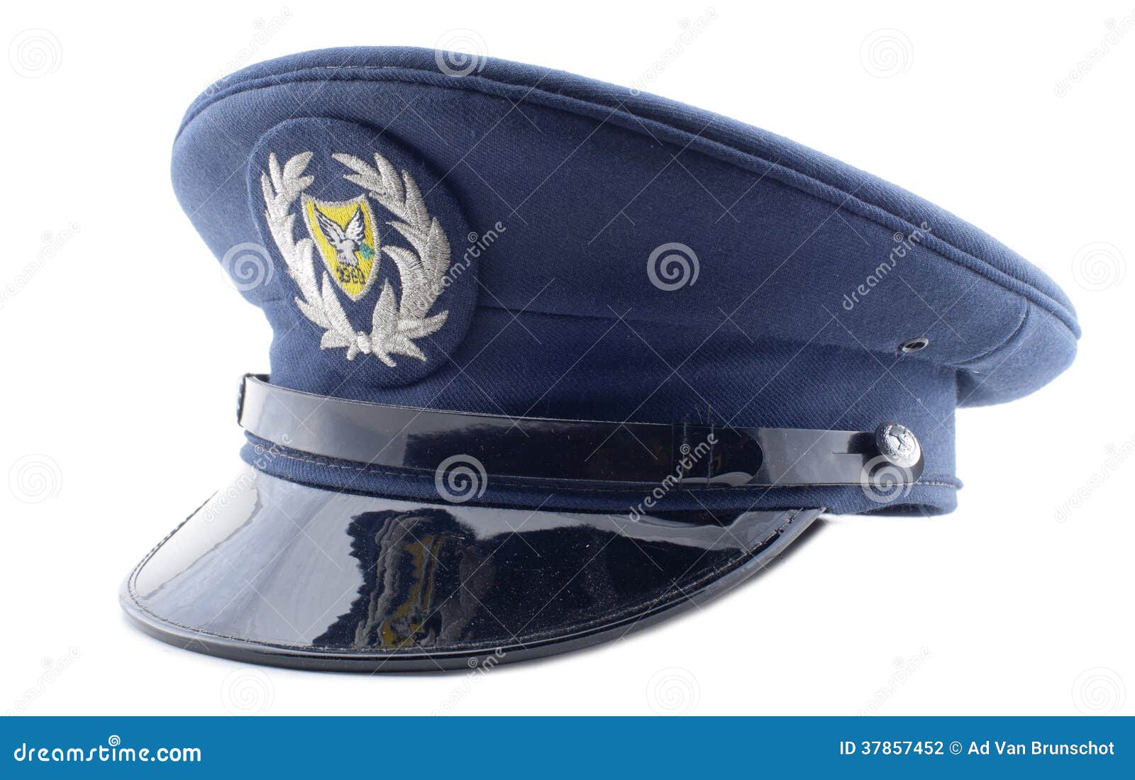 Police Cyprus stock photo. Image of textile, white, shield - 37857452