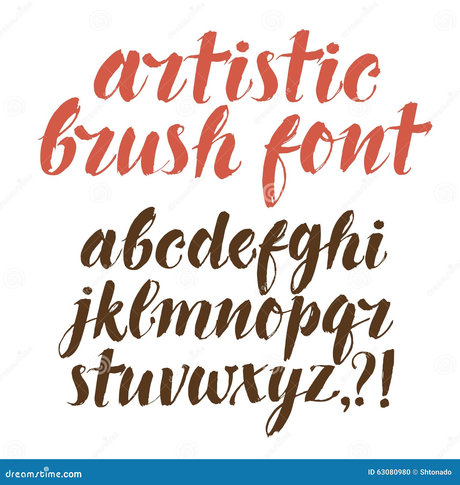 Police De Vecteur De Calligraphie Illustration de Vecteur ...