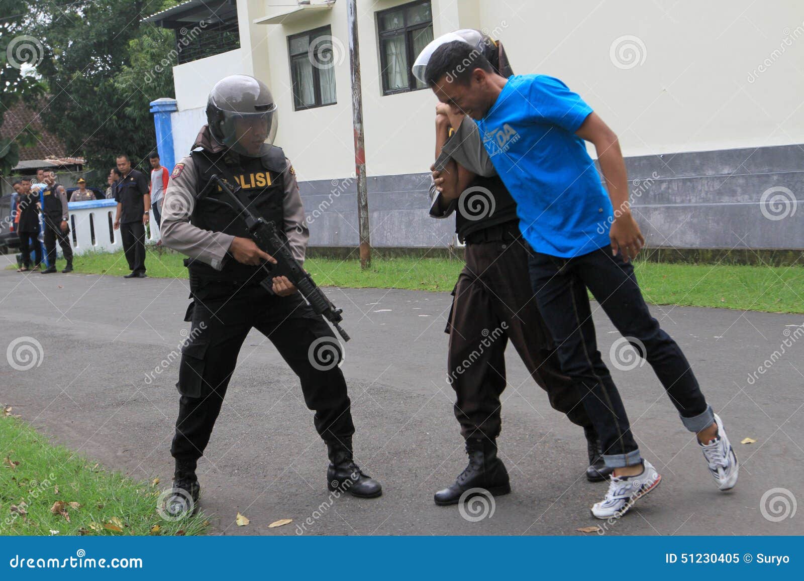 Police editorial image. Image of profession, armed, central - 51230405