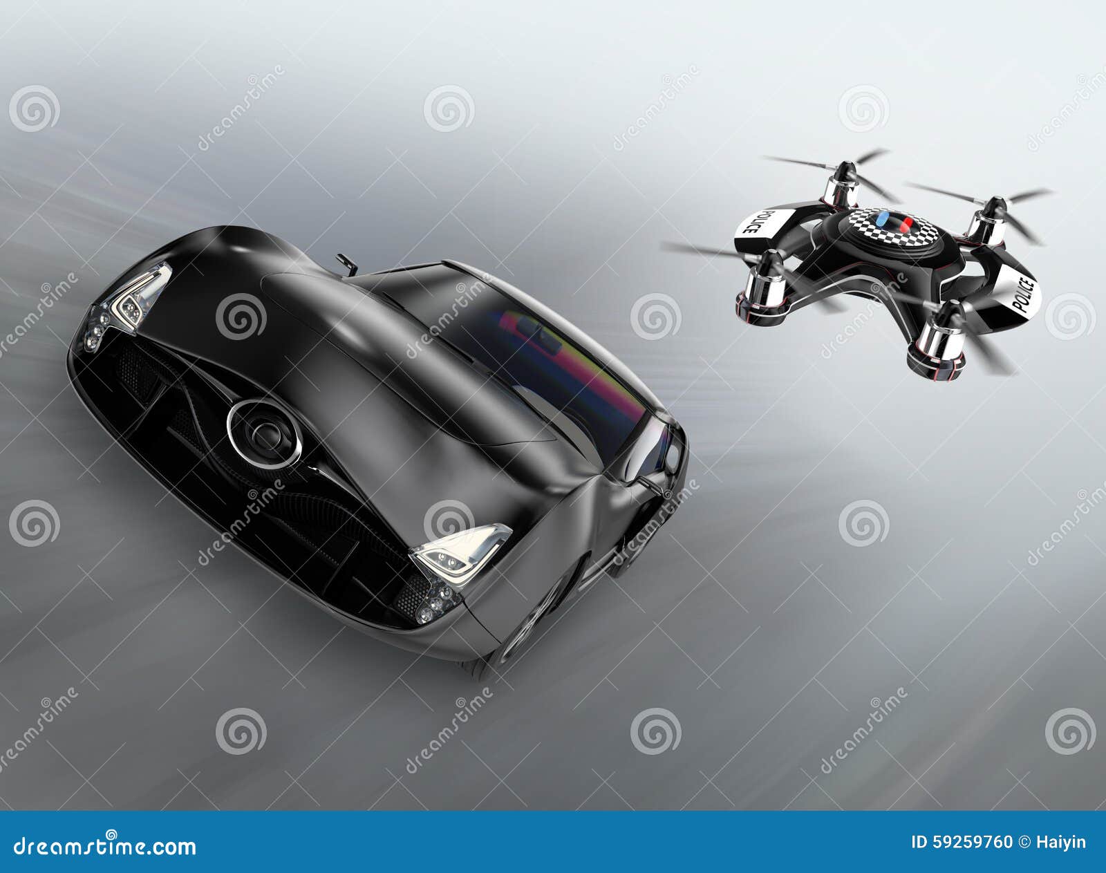 Drone Chasing Person , Vector Cartoon Stick Figure Illustration ...