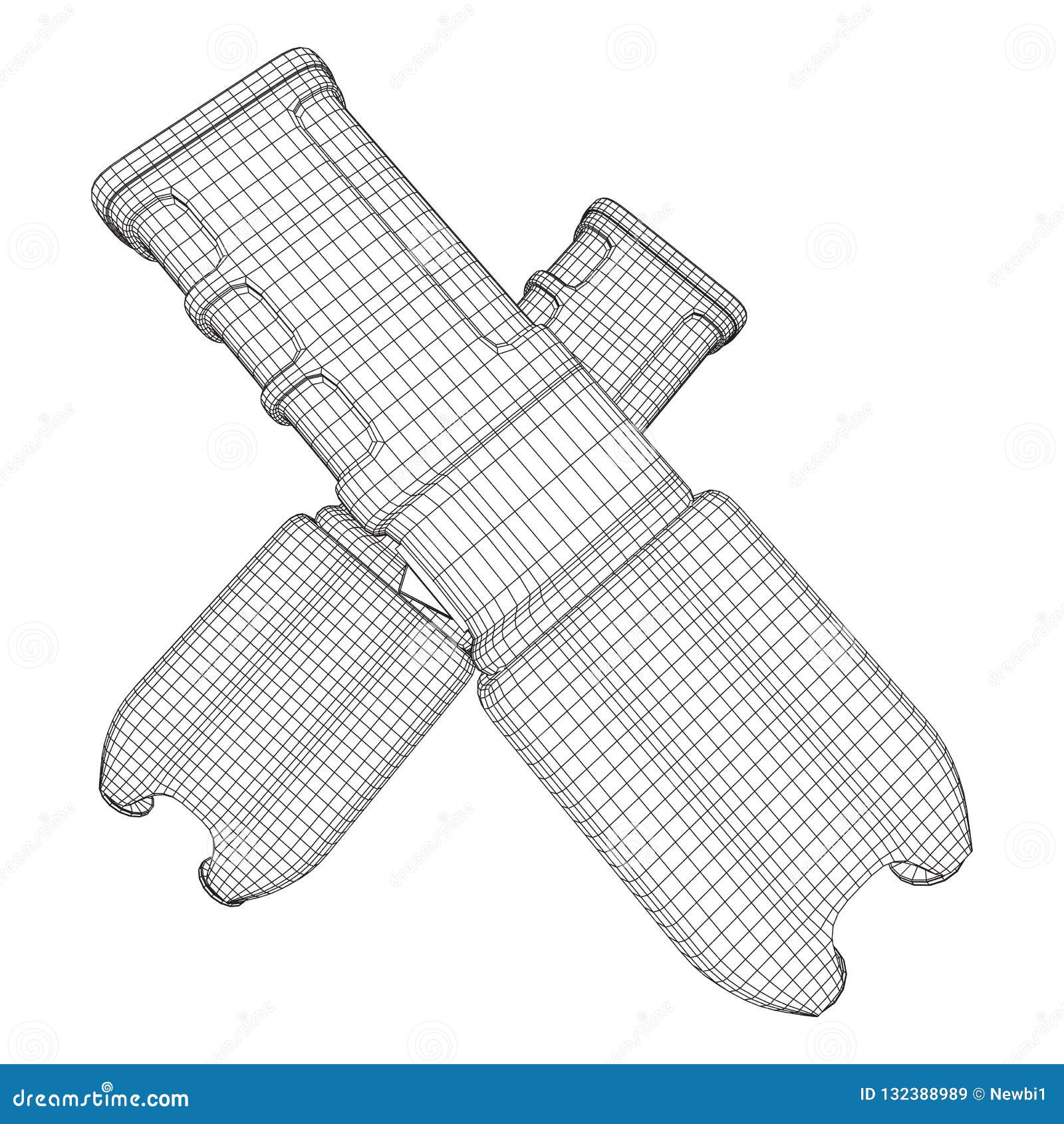 Police Electro Shocker Taser Stun Gun Stock Vector - Illustration of ...