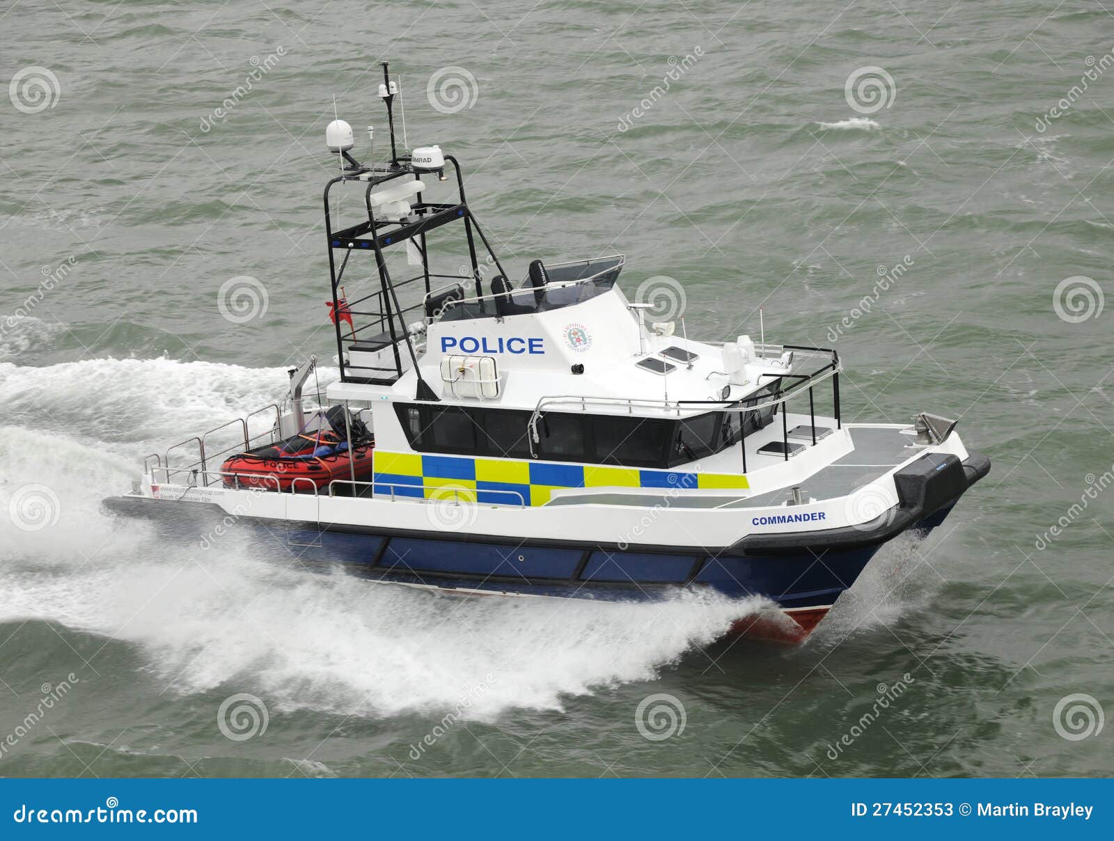 Police Fast Cat Coastal Patrol Editorial Stock Photo - Image of patrol ...