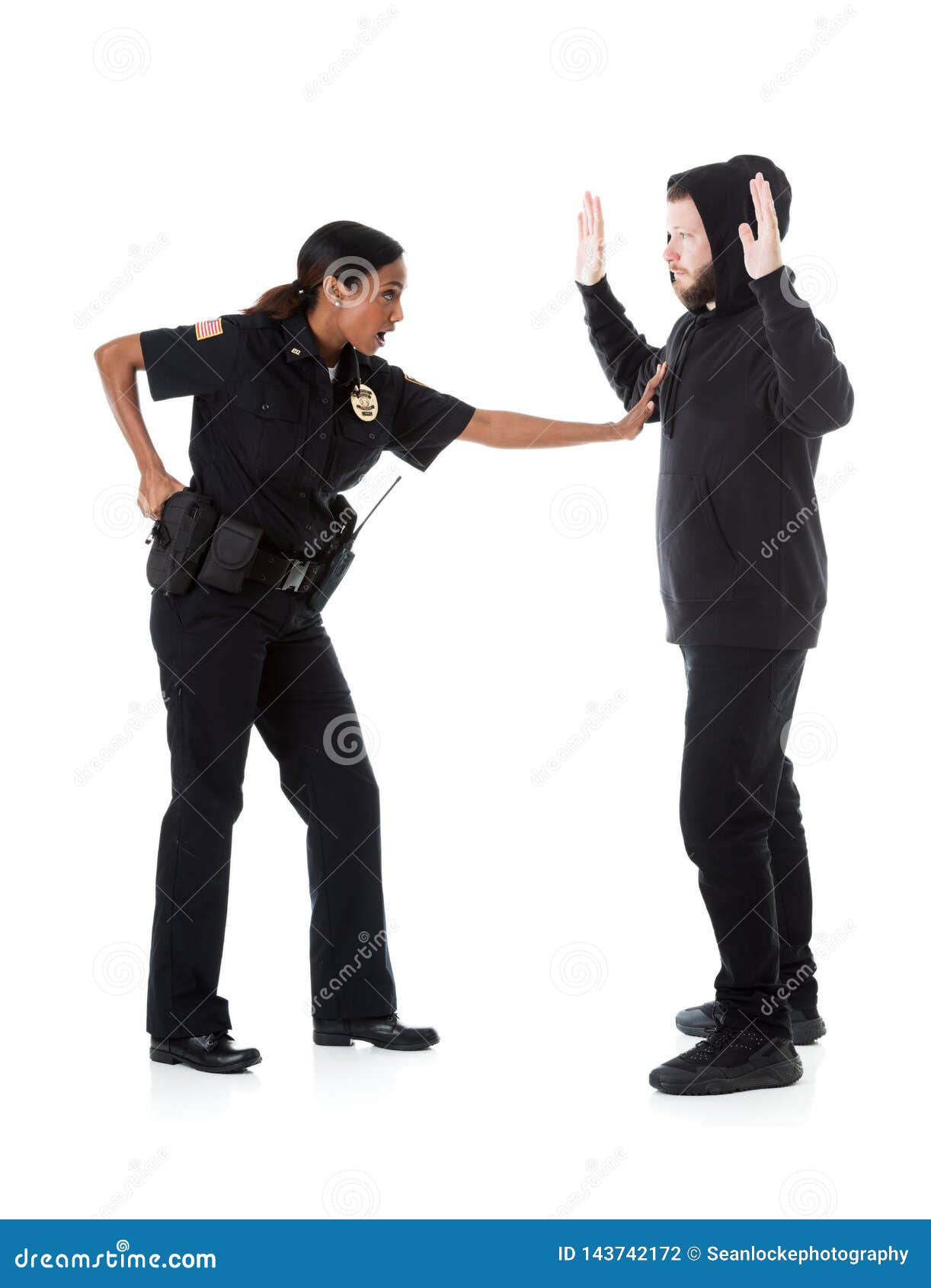 Police Officer Arresting 4750