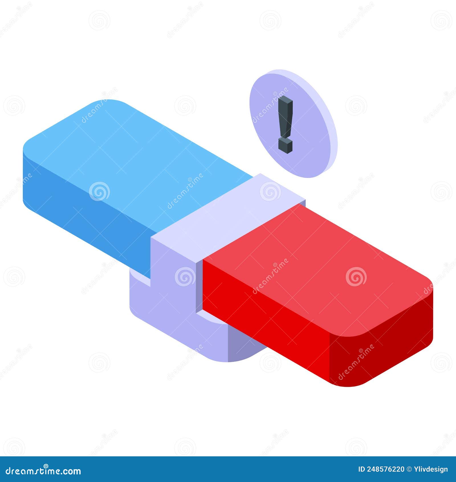 Police Flasher Icon Isometric Vector. Self Defence Stock Vector ... Police Flasher Icon Isometric Vector. Self Defence Stock Vector ...