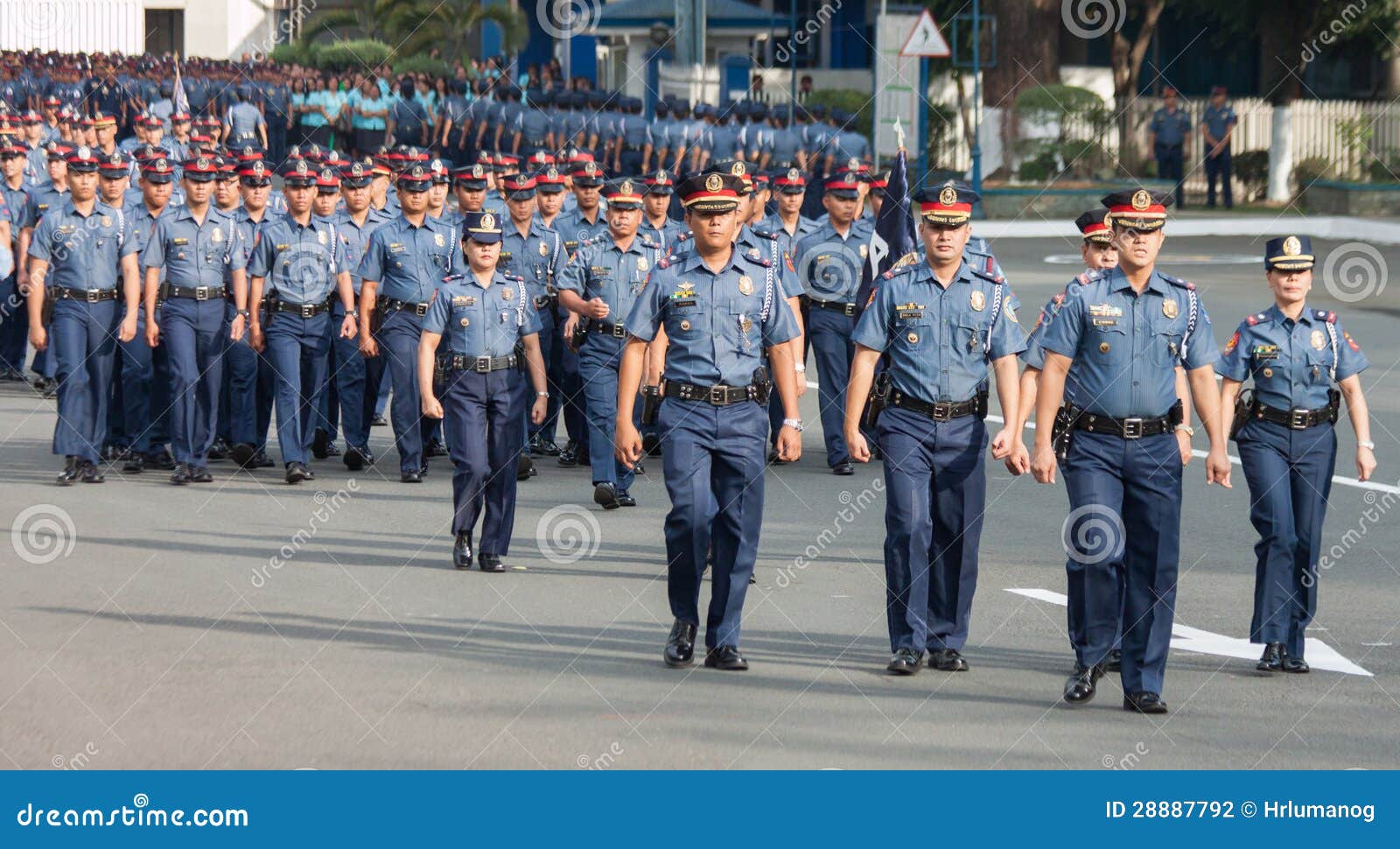 Police Force in Manila, Philippines Editorial Photography - Image of ...