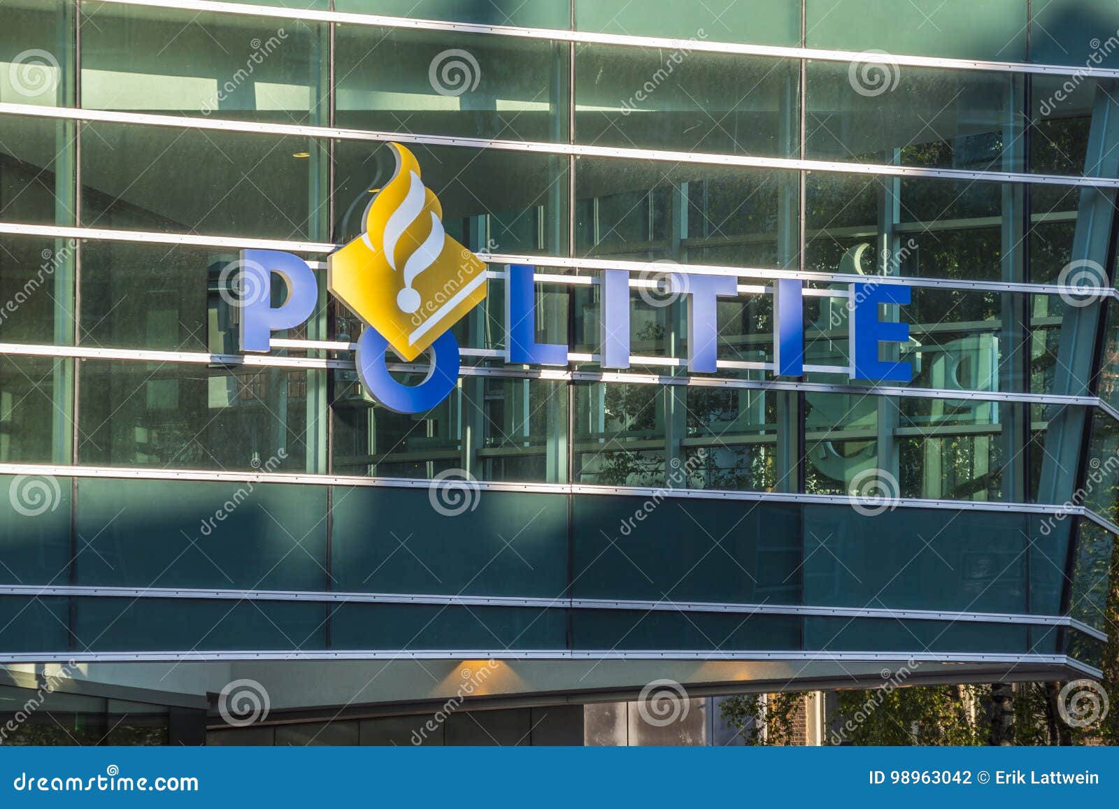 Police Headquarter in the City of Amsterdam Editorial Photography ...