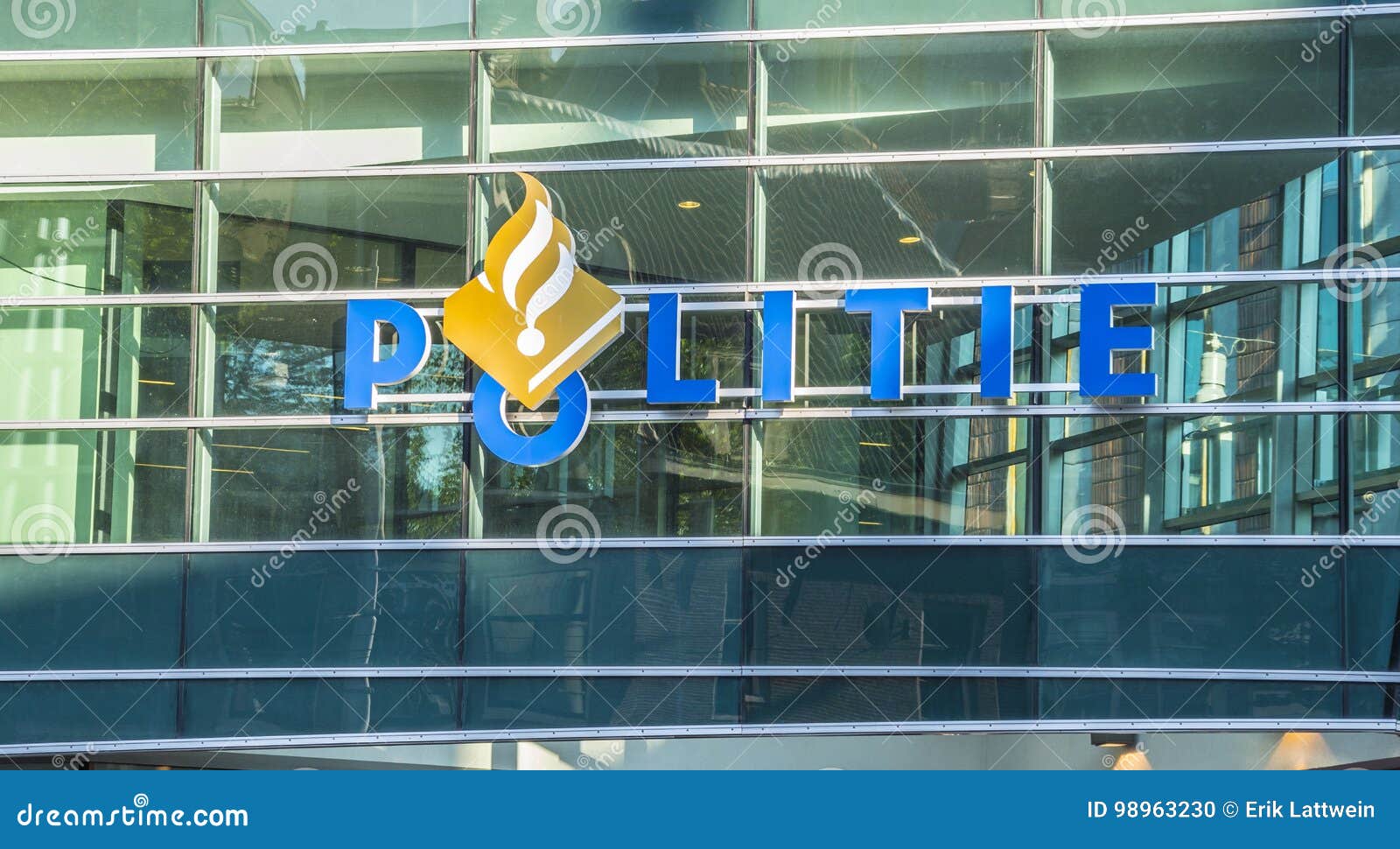 Police Headquarter in the City of Amsterdam Editorial Image - Image of ...