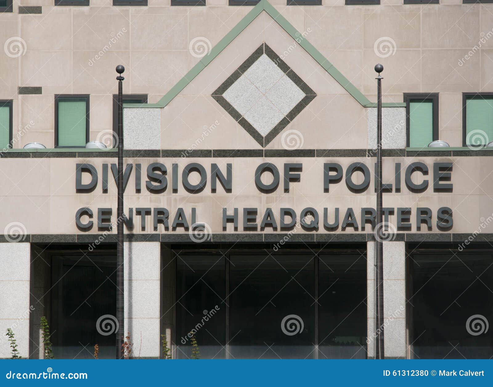 Police Headquarters Sign
