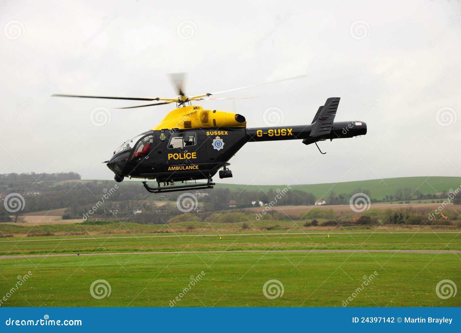 Police helicopter. editorial photography. Image of constabulary - 24397142