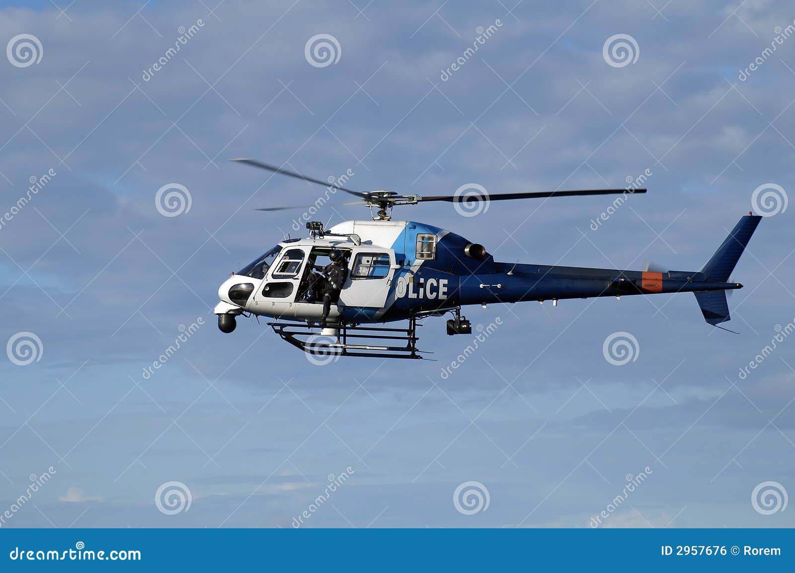 Police helicopter stock photo. Image of justice, guard - 2957676