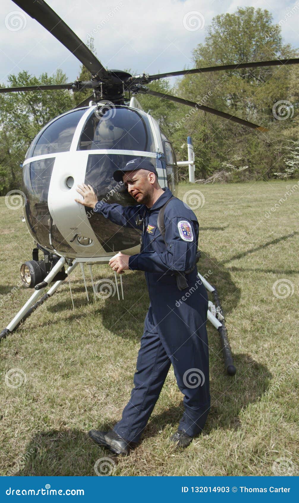 Helicopter Pilot Takes a Break Editorial Stock Photo - Image of leans ...