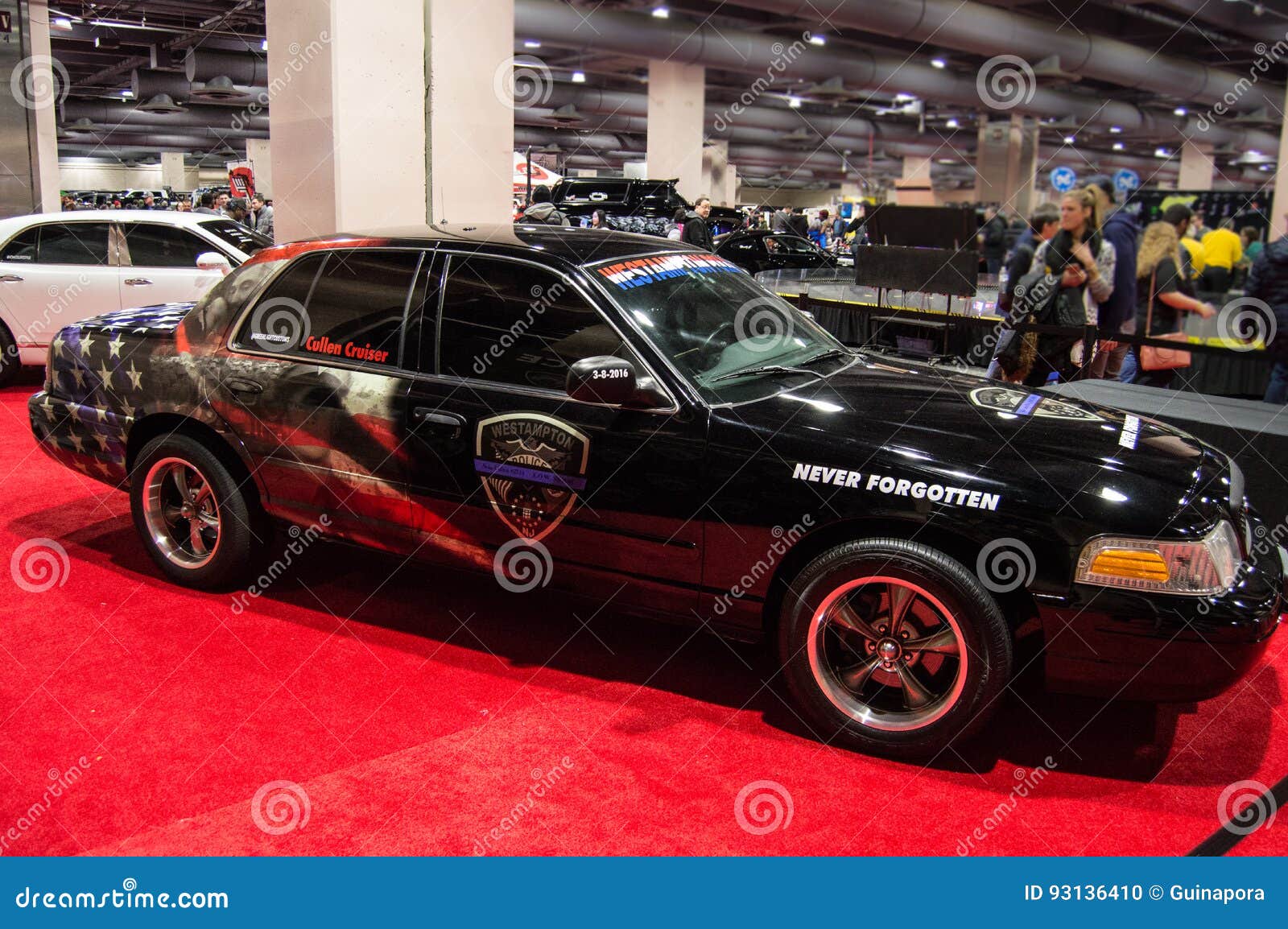 Police Interceptor Special Edition Car Editorial Image - Image of west ...