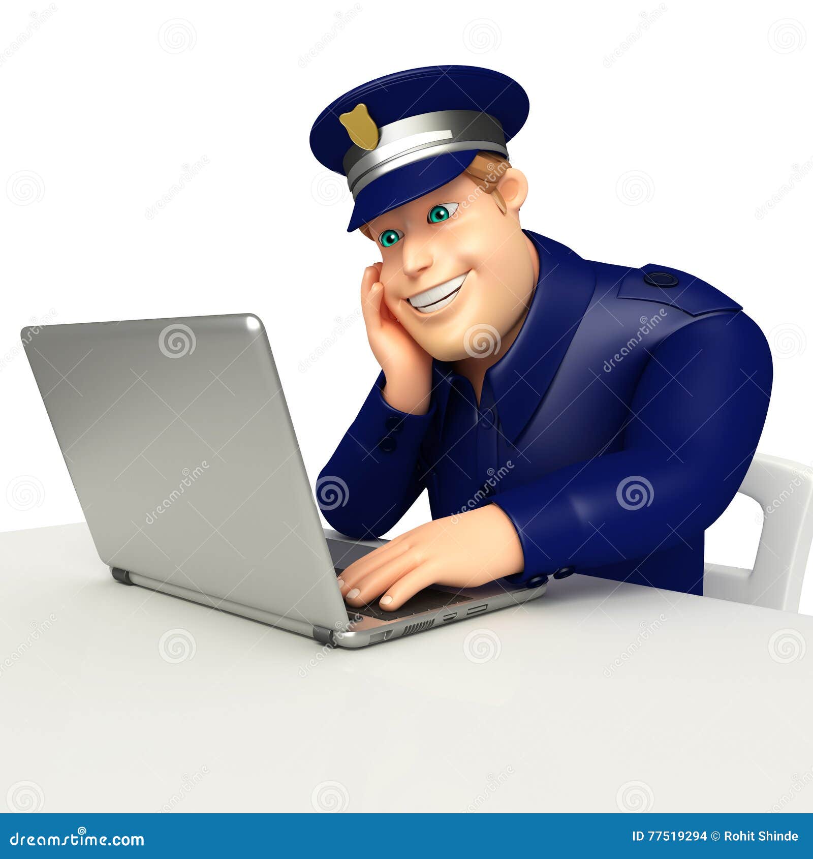 Police Laptop