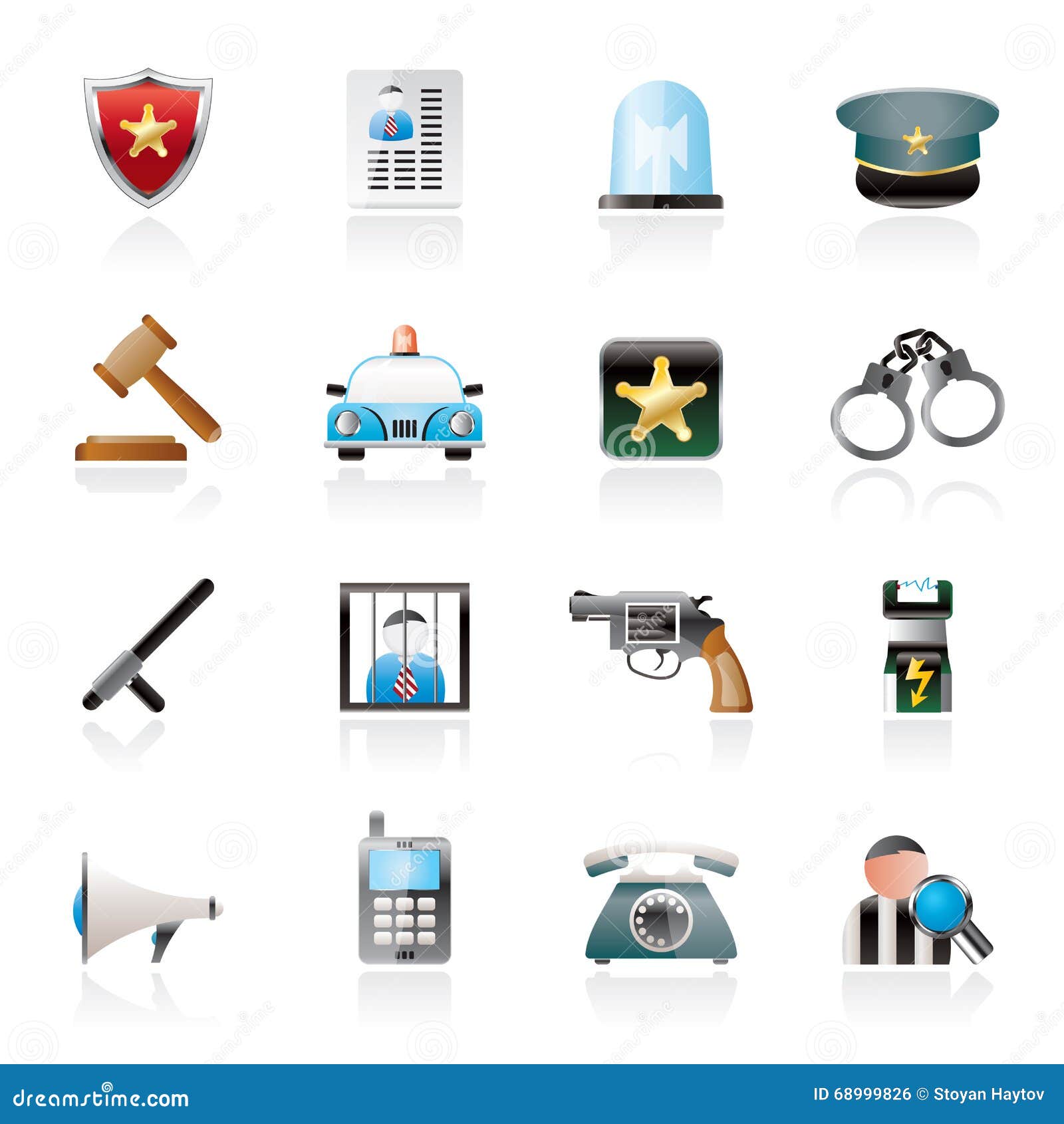Police Dossier Icon. Detailed Set Of Crime Investigation Icons. Premium ...