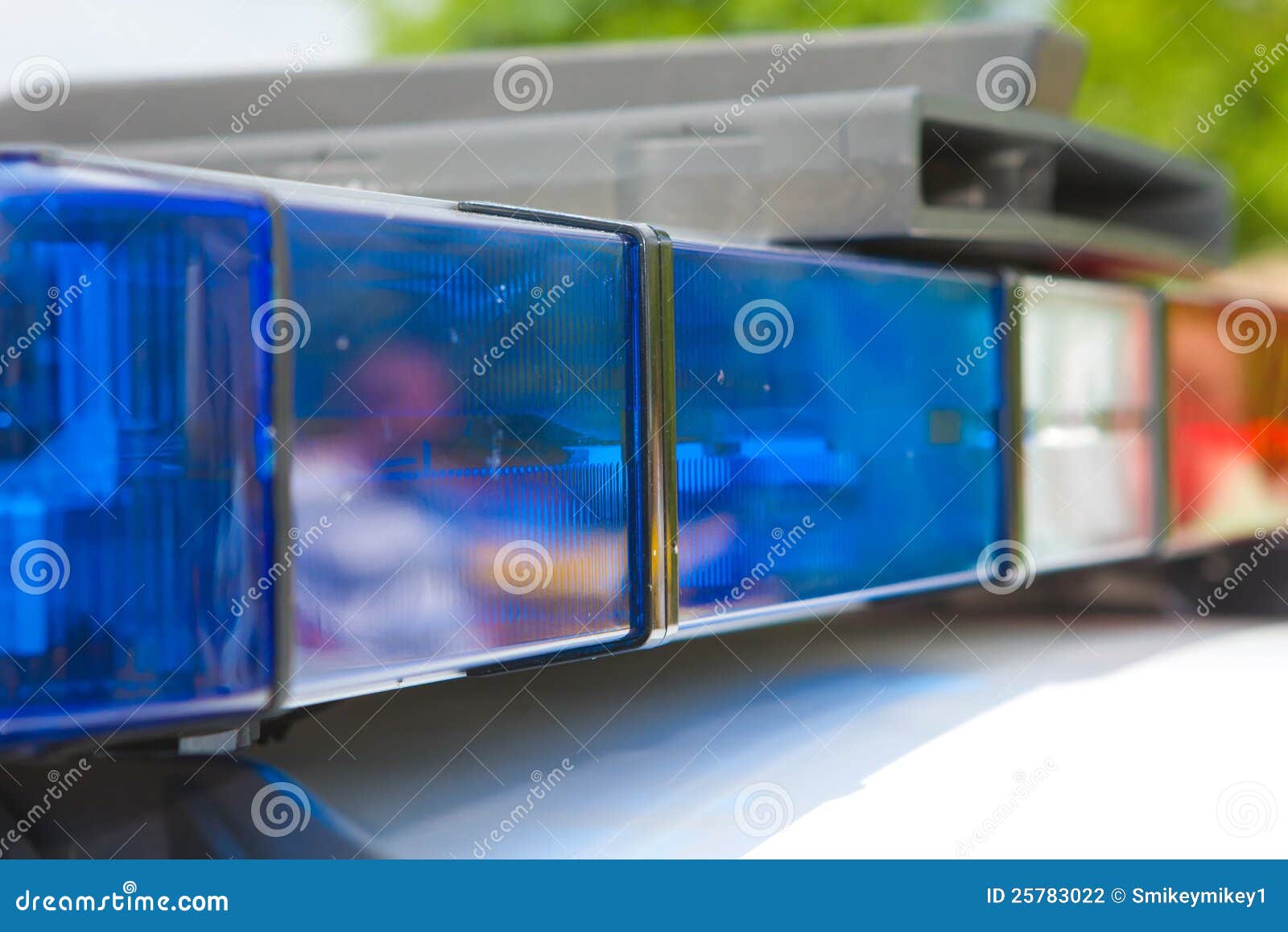 Police lights stock photo. Image of arrest, light, automobile - 25783022