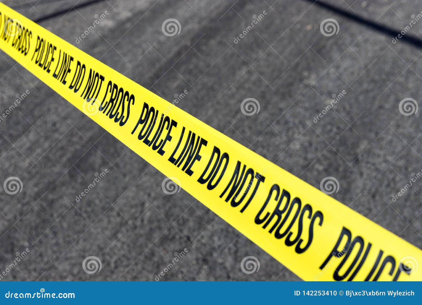 Police line stock photo. Image of cordon, line, danger - 142253410