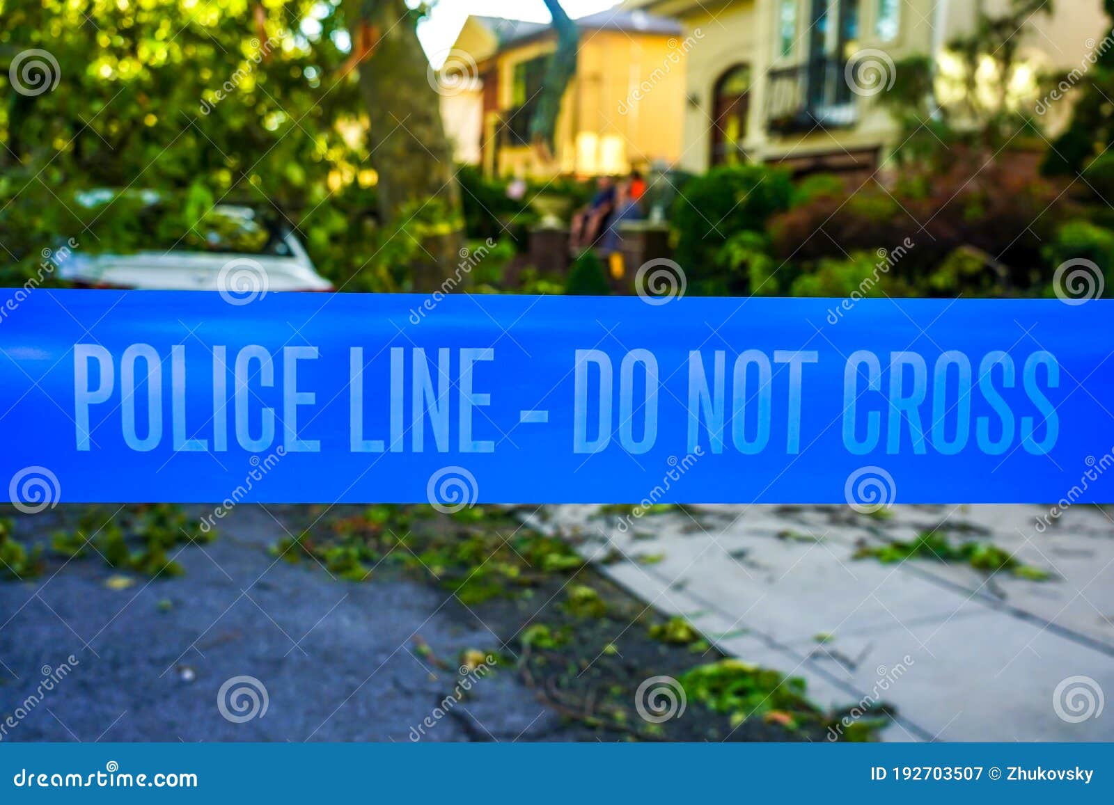 POLICE LINE DO NOT CROSS Sign Courtesy Of The Chicago Police Department ...