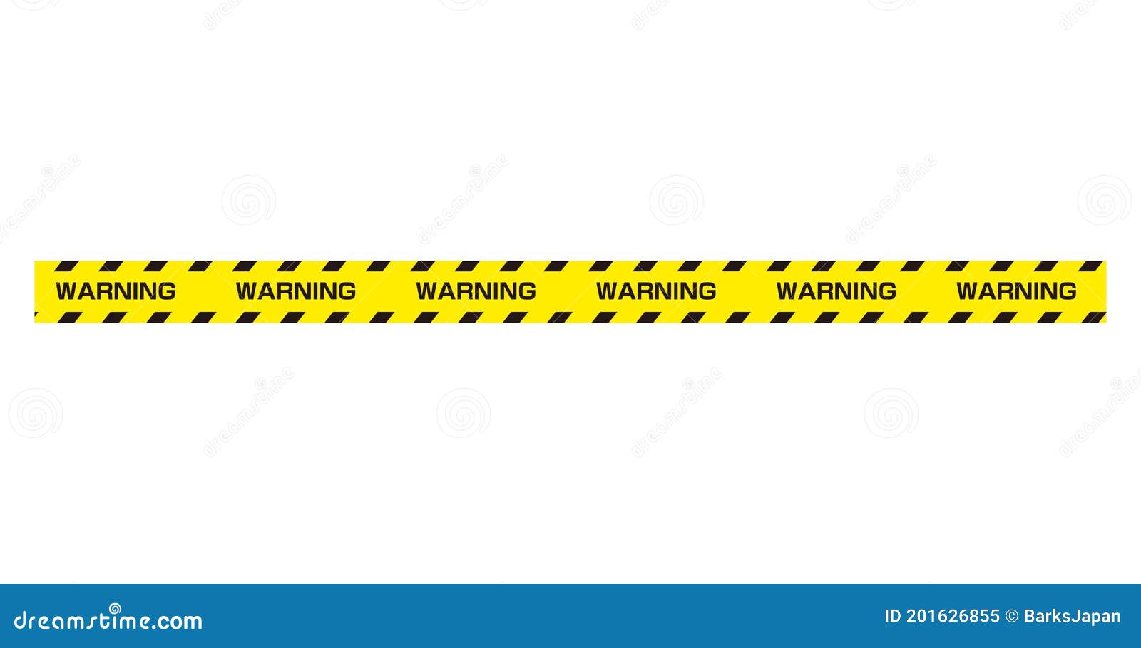 Police Line Warning Tape Flat Vector Illustration Stock Vector ...