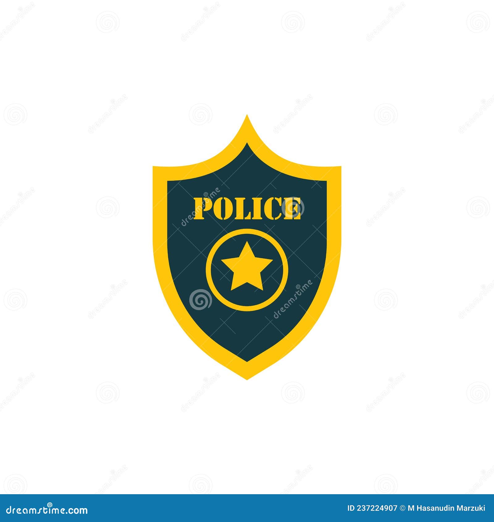 Police logo vector stock vector. Illustration of safeguard - 237224907
