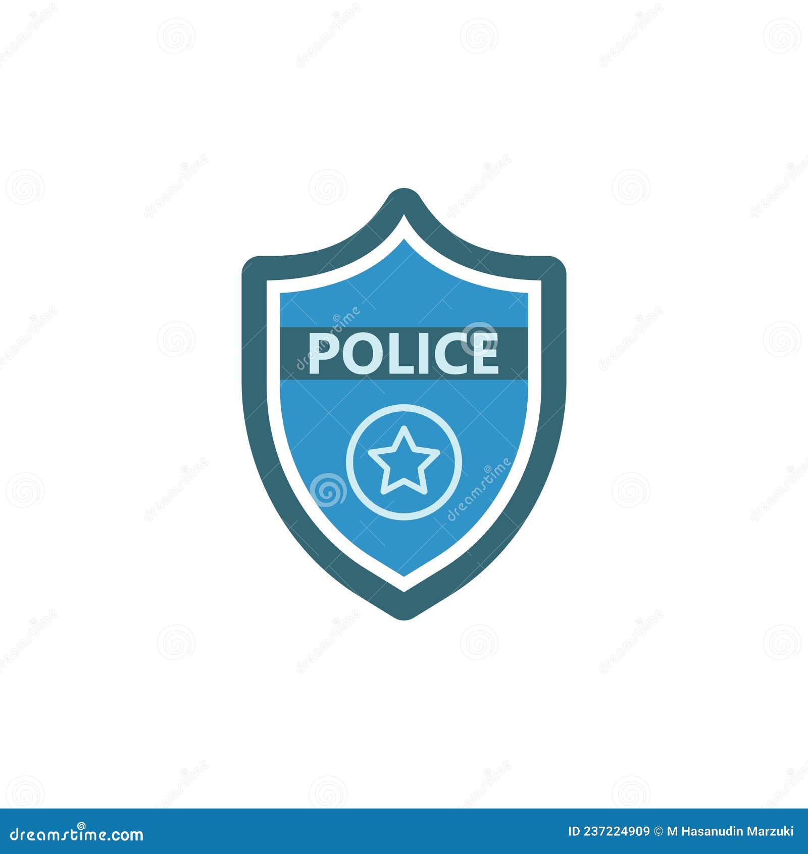 Police logo vector stock vector. Illustration of abstract - 237224909