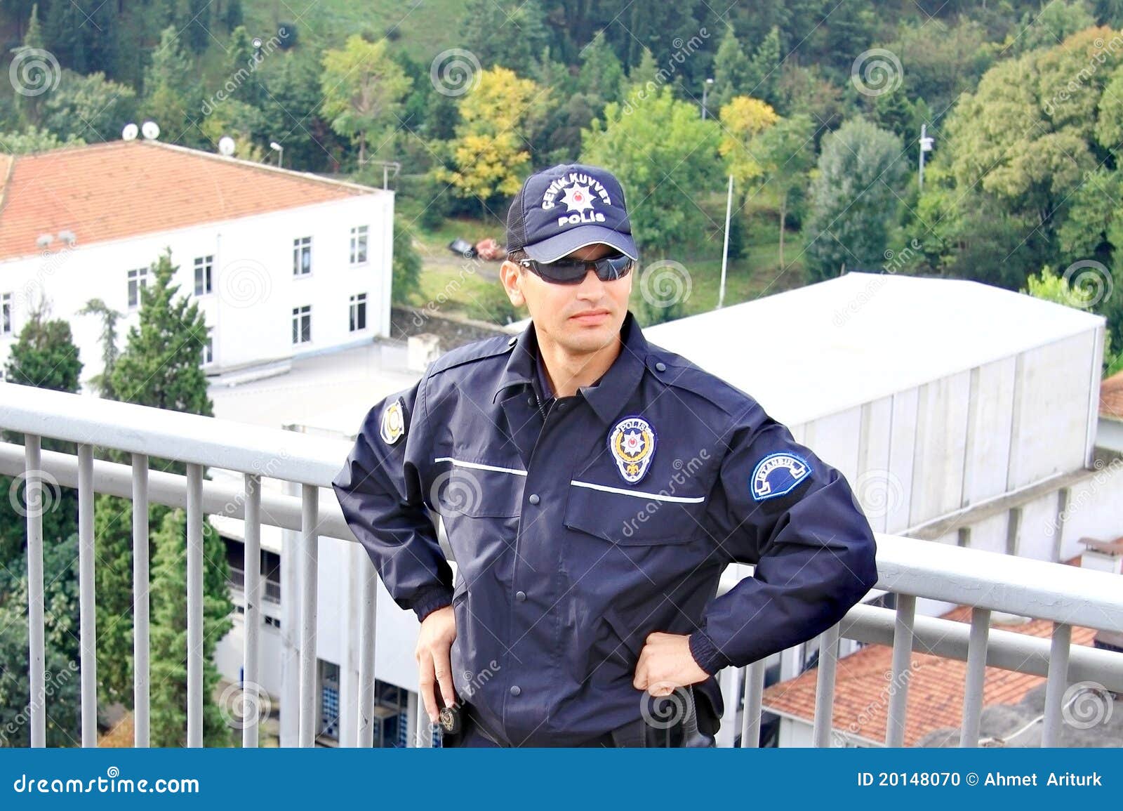 Police man portrait editorial image. Image of city, bosporus - 20148070