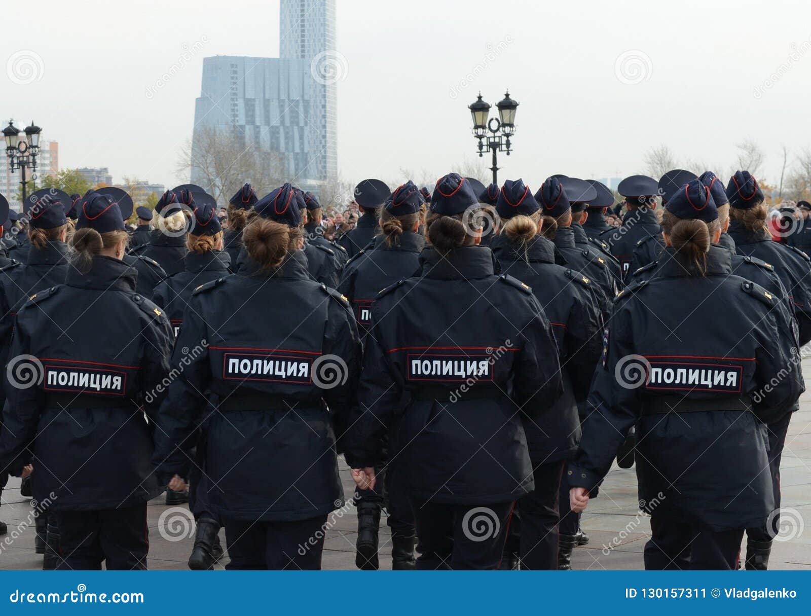 Police Marching in the Parade Editorial Photo - Image of security ...
