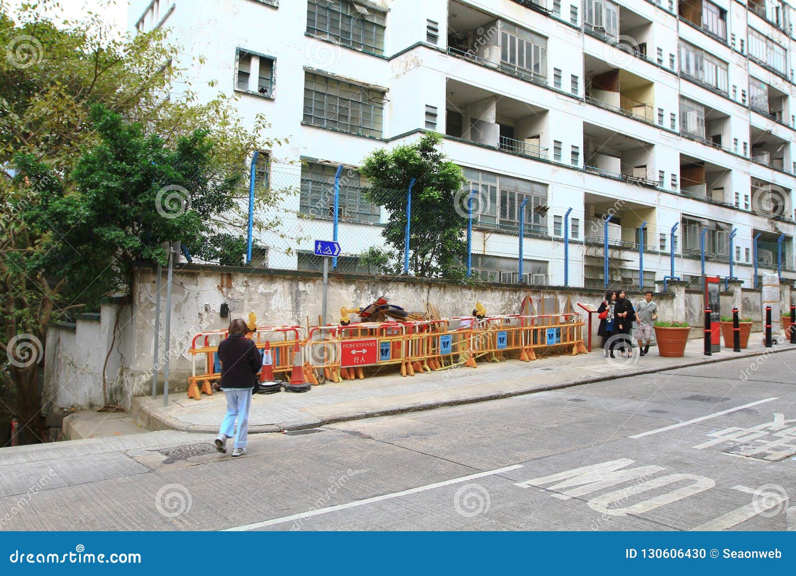 A Police Married Quarters at 2009 Hk Editorial Image - Image of vintage ...