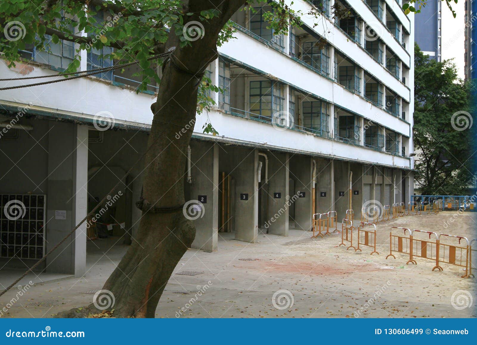 A Police Married Quarters at 2009 Hk Editorial Stock Image - Image of ...