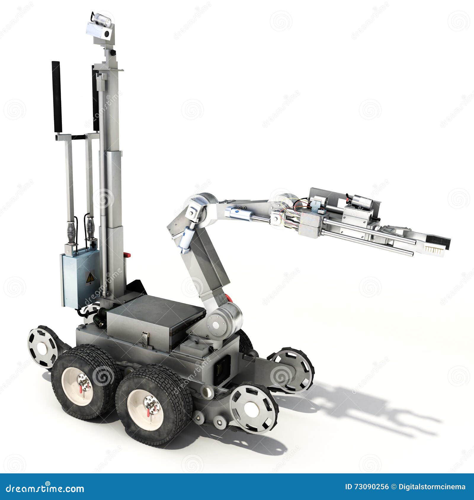 Bomb Squad Truck Cartoon Vector Art | CartoonDealer.com #85390992