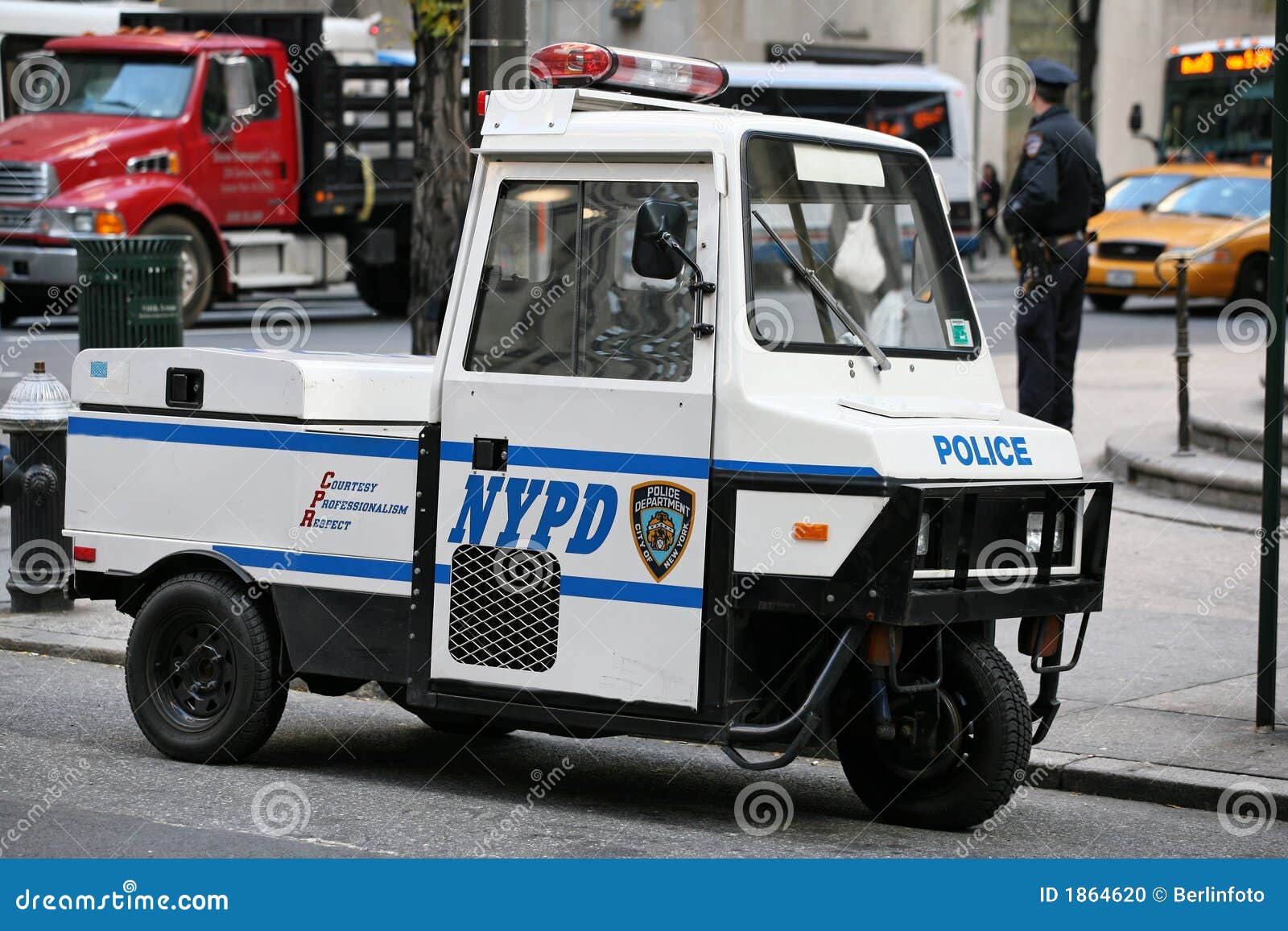 Police mini car stock photo. Image of regulation, protect - 1864620