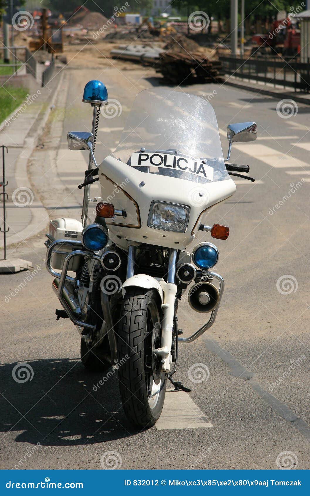 Police motorbike stock photo. Image of wheel, bike, honda - 832012