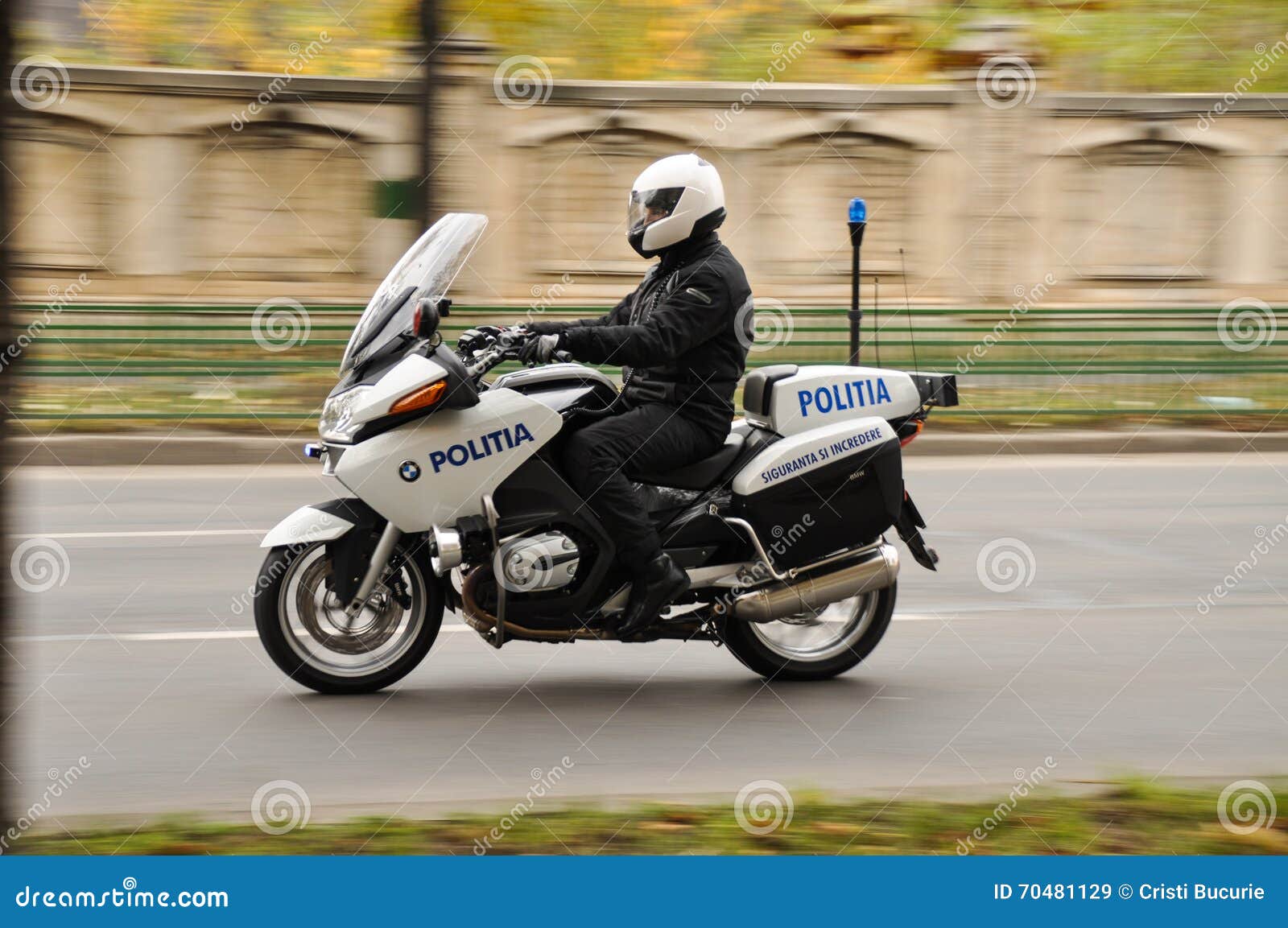 Police motorcycle editorial stock image. Image of force - 70481129