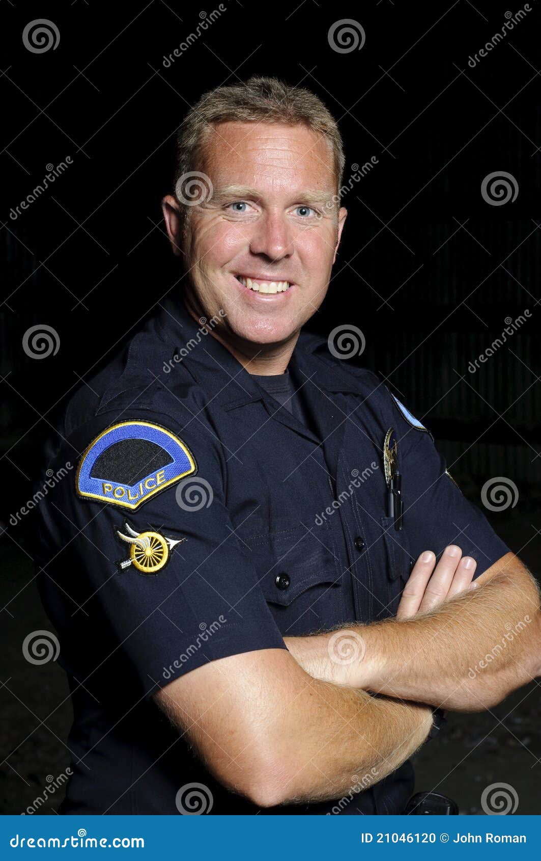 Police officer stock photo. Image of male, citation, summons - 21046120