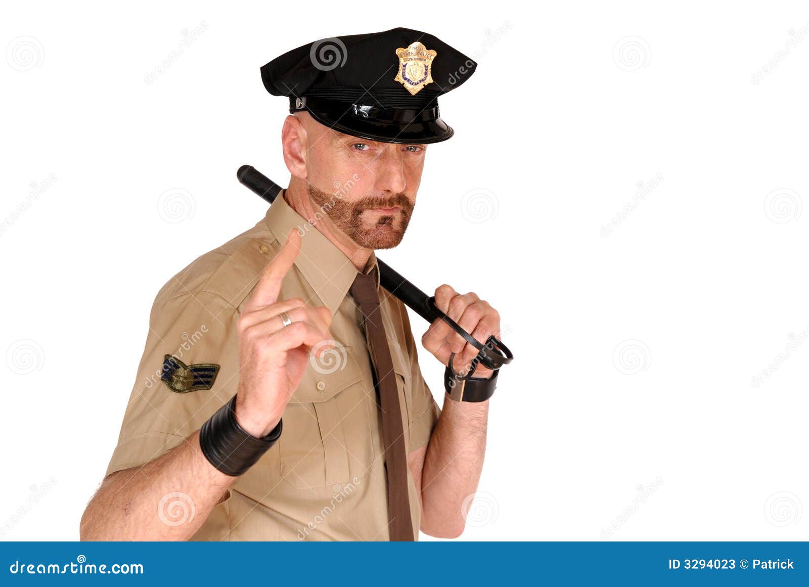 Police officer stock image. Image of crime, aged, handsome - 3294023