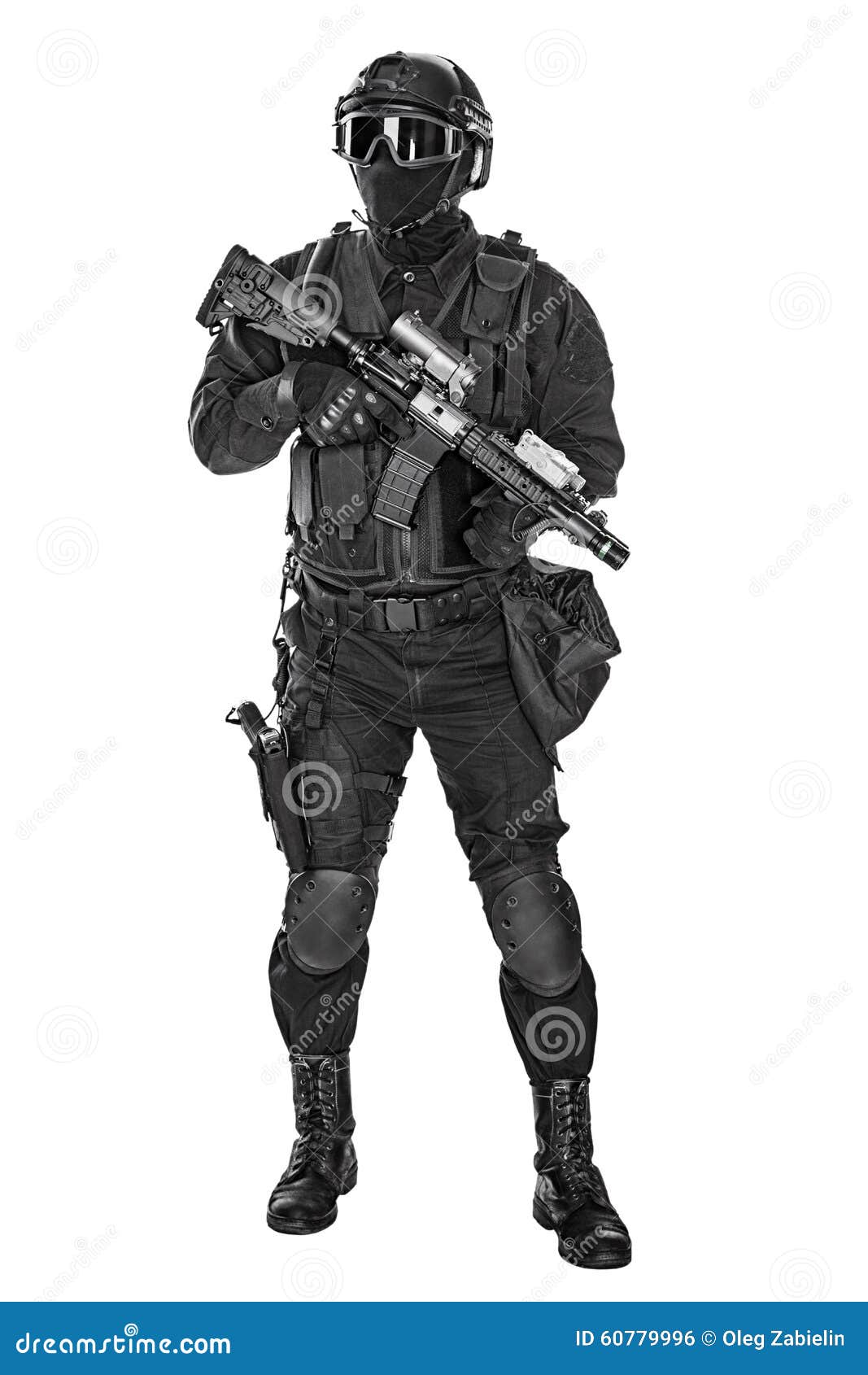 Police officer SWAT stock photo. Image of infantry, swat - 60779996