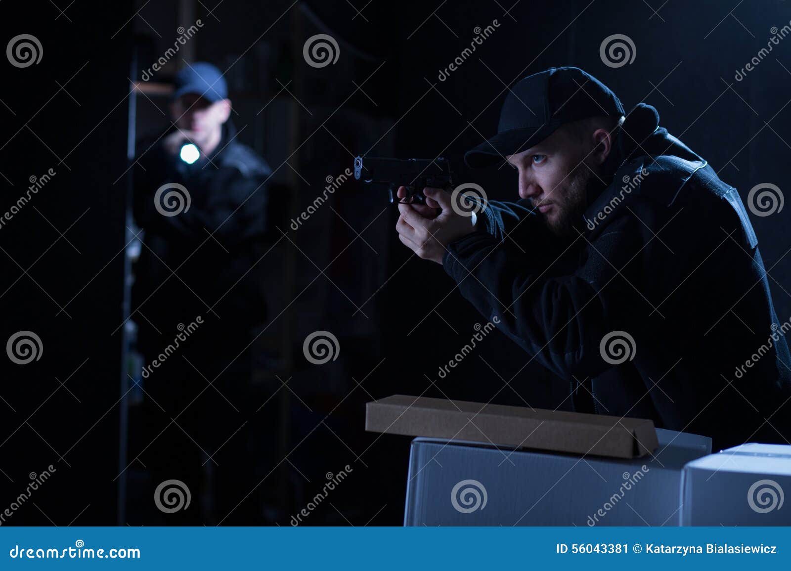 Police officers in action stock image. Image of patrol - 56043381