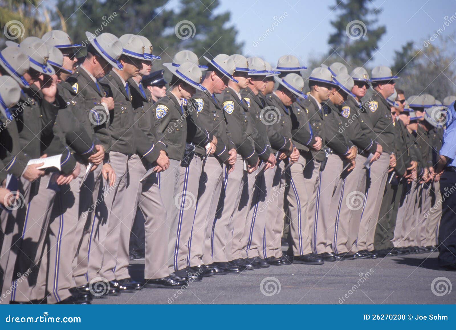 Police Officers at Funeral Ceremony, Editorial Image - Image of highway ...