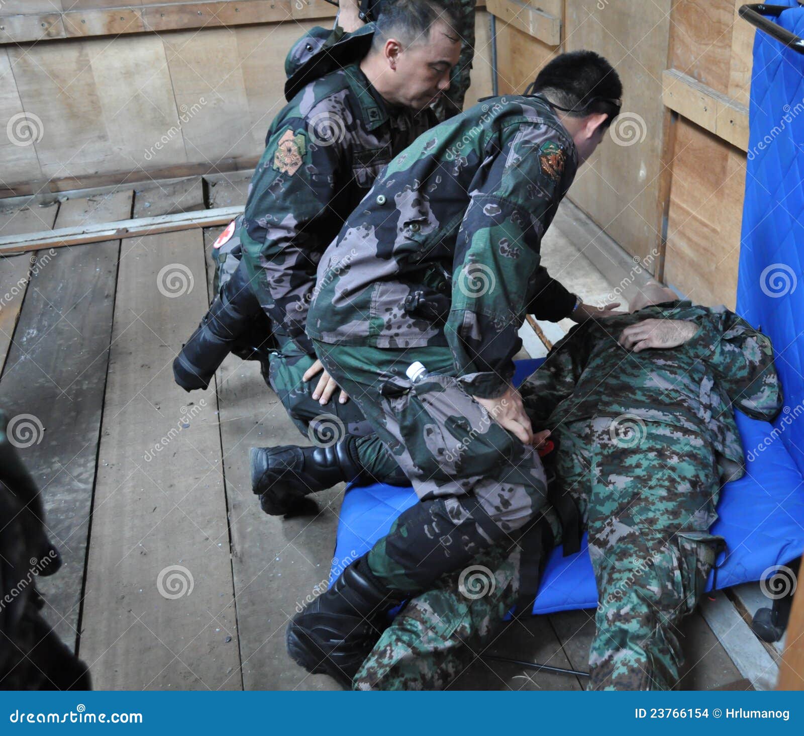 Police paramedic training editorial stock image. Image of doctors ...