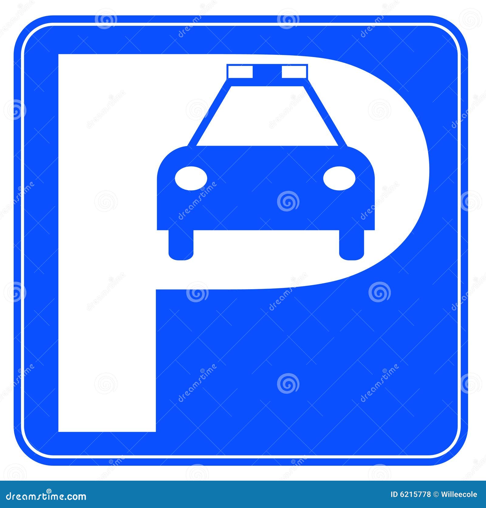 Police parking stock vector. Illustration of enforcement - 6215778