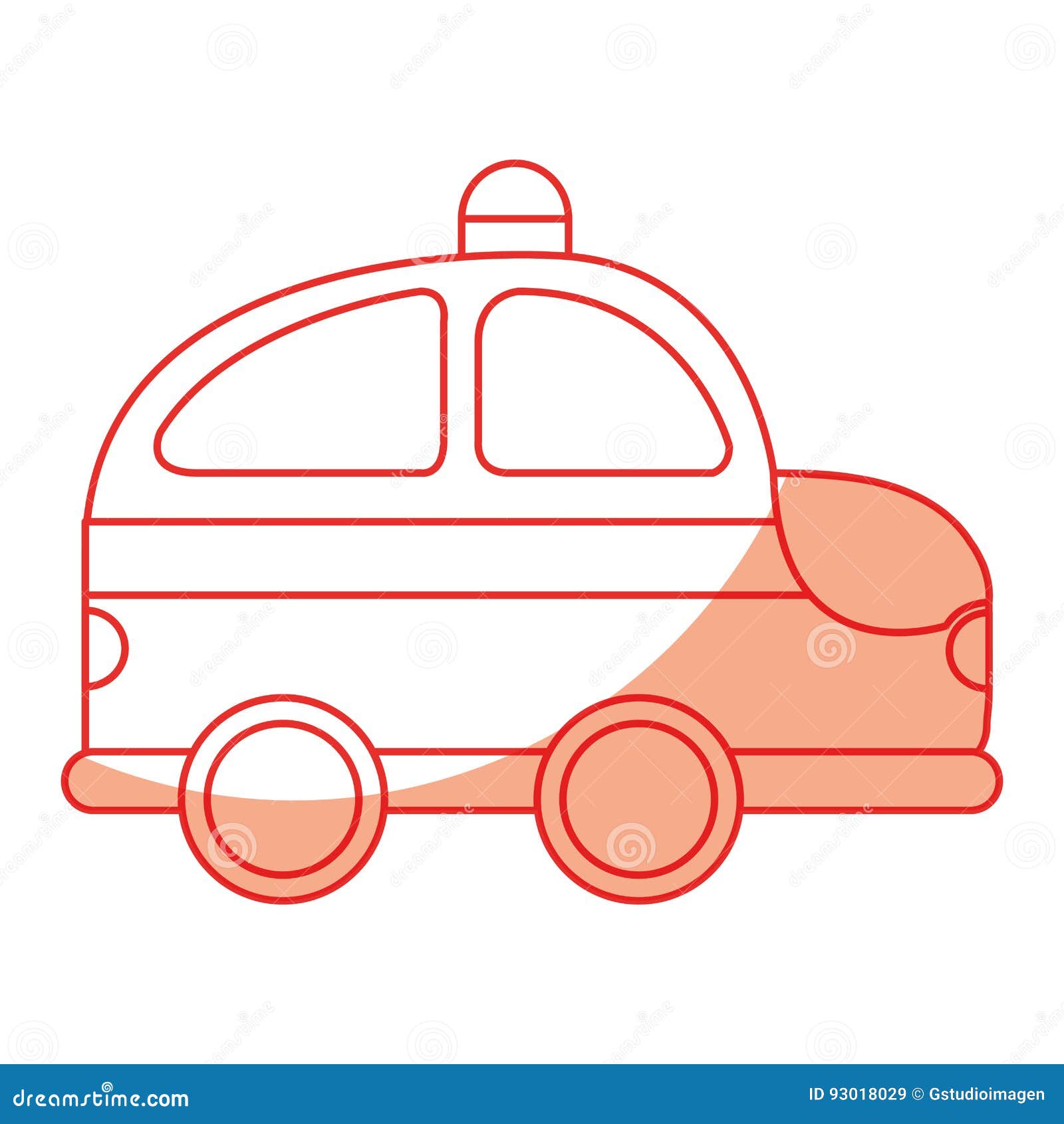 Police patrol drawing icon stock vector. Illustration of auto - 93018029