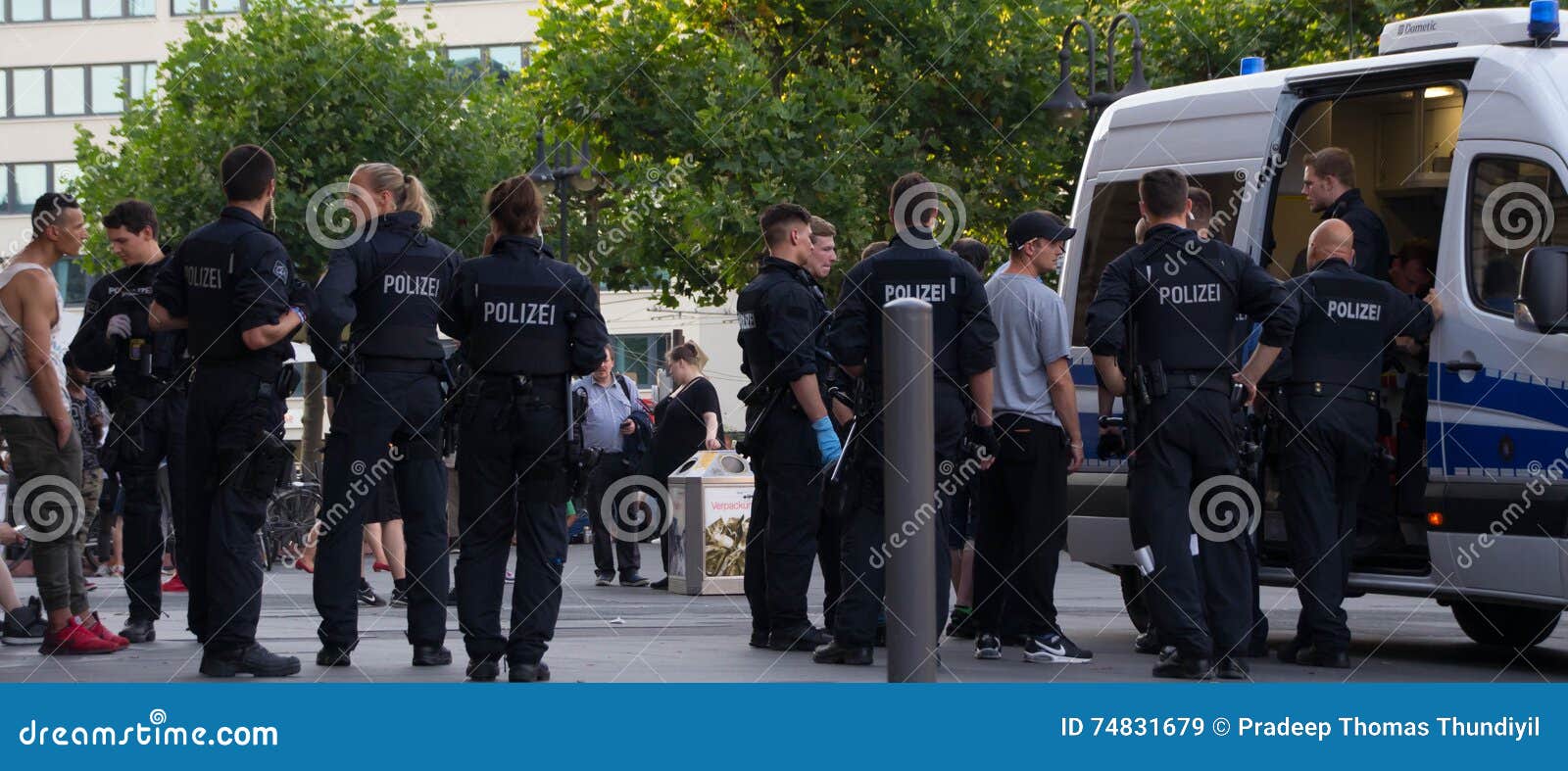 Police editorial stock image. Image of kontrolle, criminal - 74831679