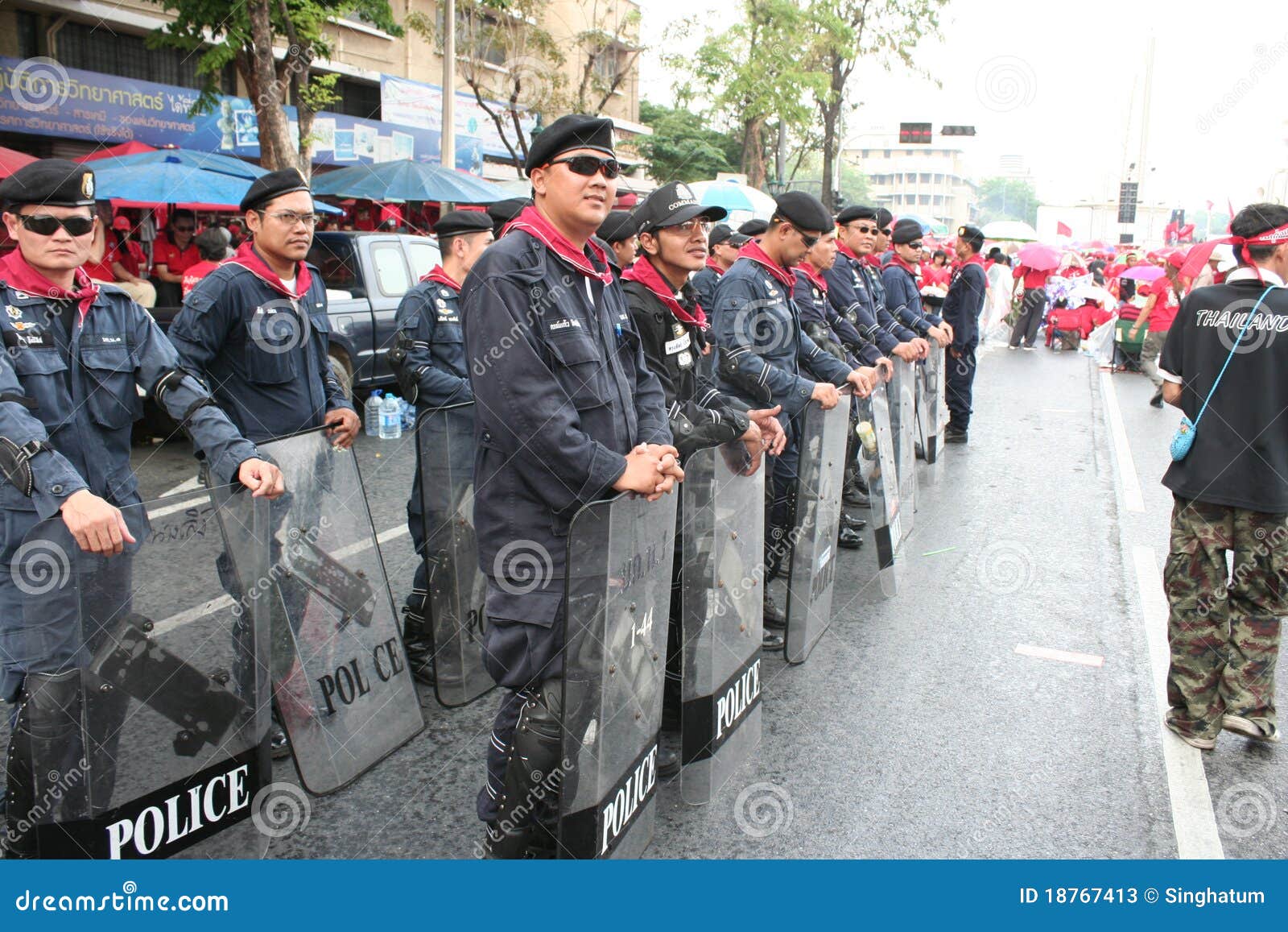 Police provide security. editorial stock photo. Image of government ...