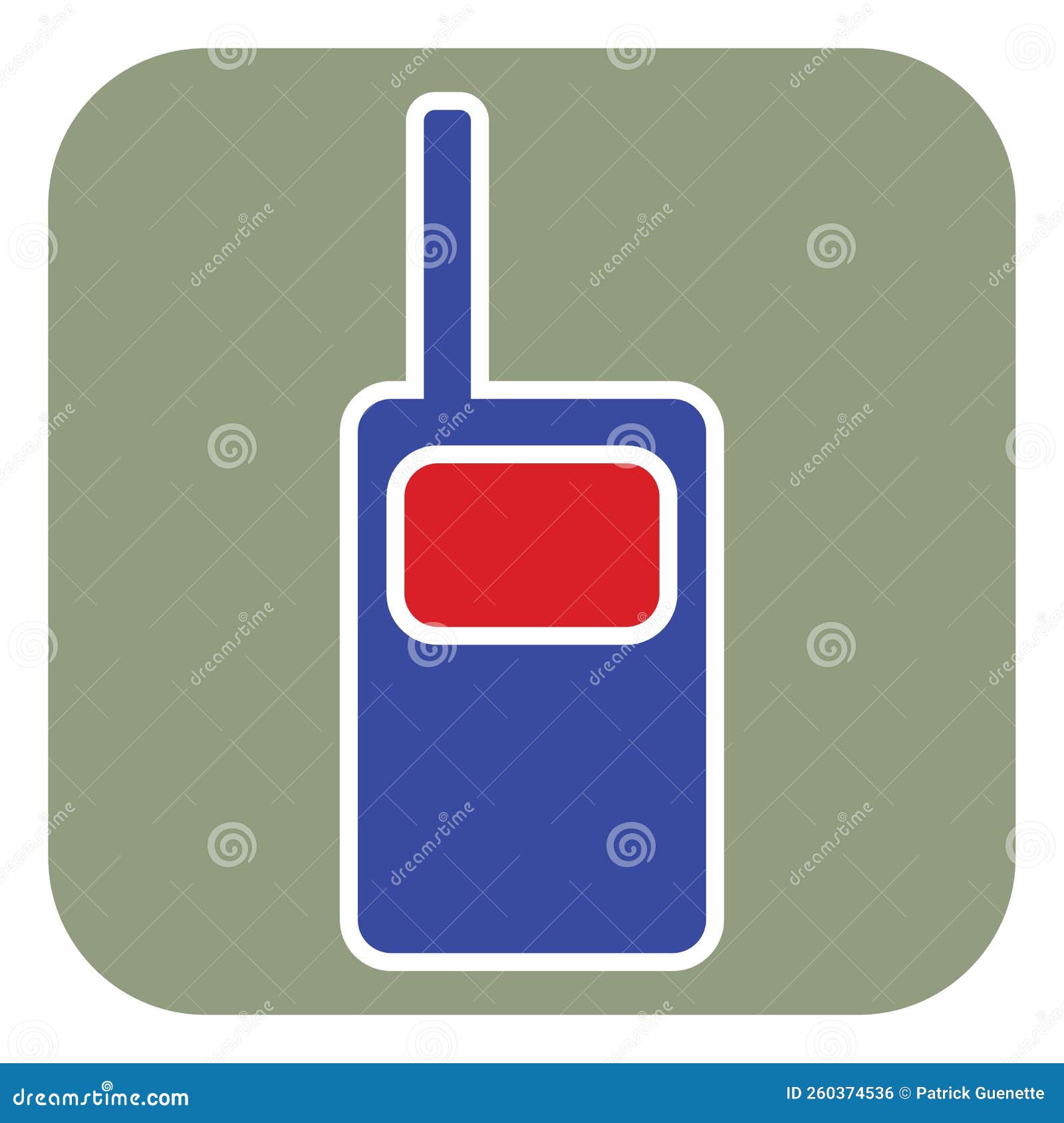 Police racia, icon stock vector. Illustration of justice - 260374536