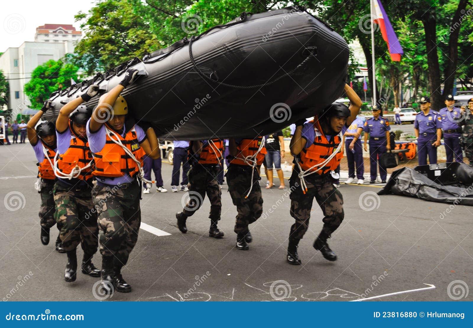 Police rescue training editorial image. Image of siren - 23816880