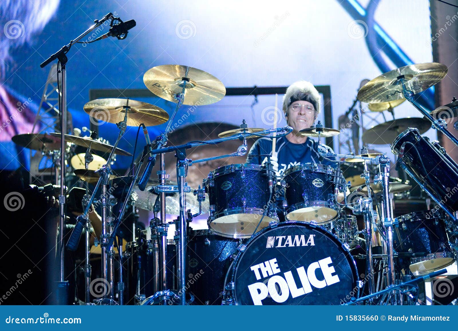 The Police Reunion Tour editorial image. Image of american - 15835660