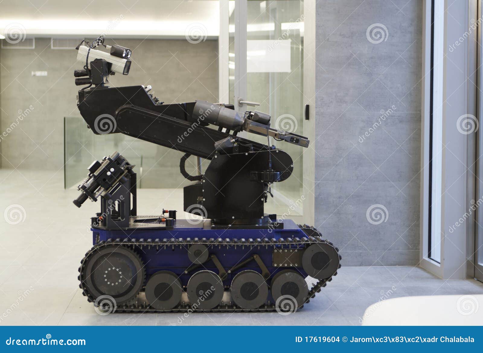Police robot stock photo. Image of industry, detonate - 17619604