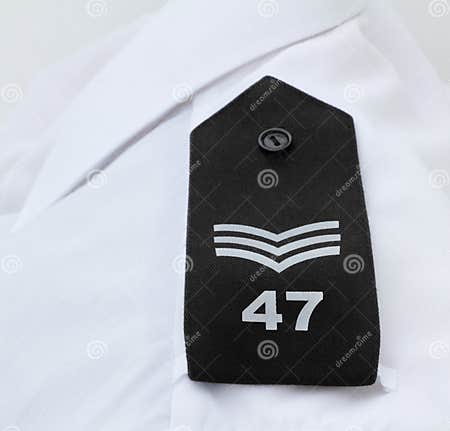 Police Sergeant Stripes / Epaulettes Stock Photo - Image of epaulettes ...